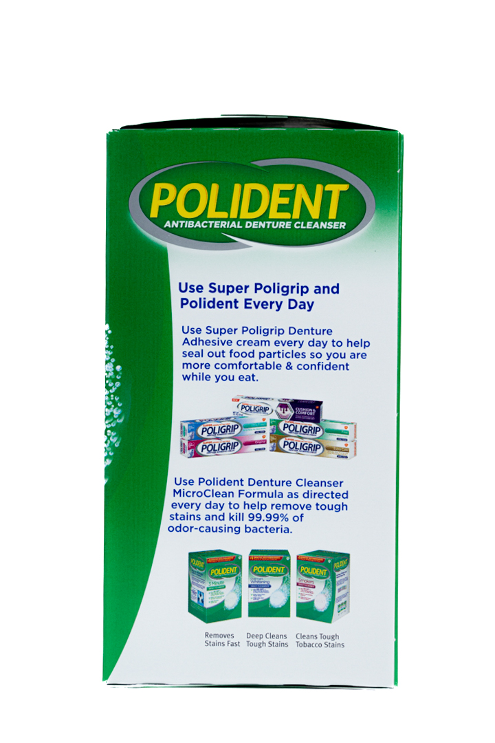 Polident, Antibacterial, Smokers Daily Cleanser, 84 Tablets | ValuDrug